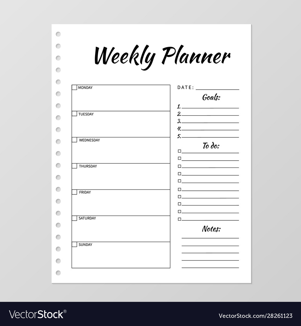 Blank Planner Tutorial Pics