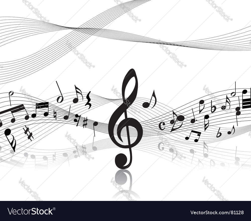 Musical notes Royalty Free Vector Image - VectorStock