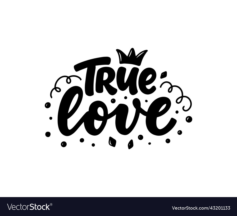 Hand Drawn Motivation Lettering Phrase In Modern Vector Image