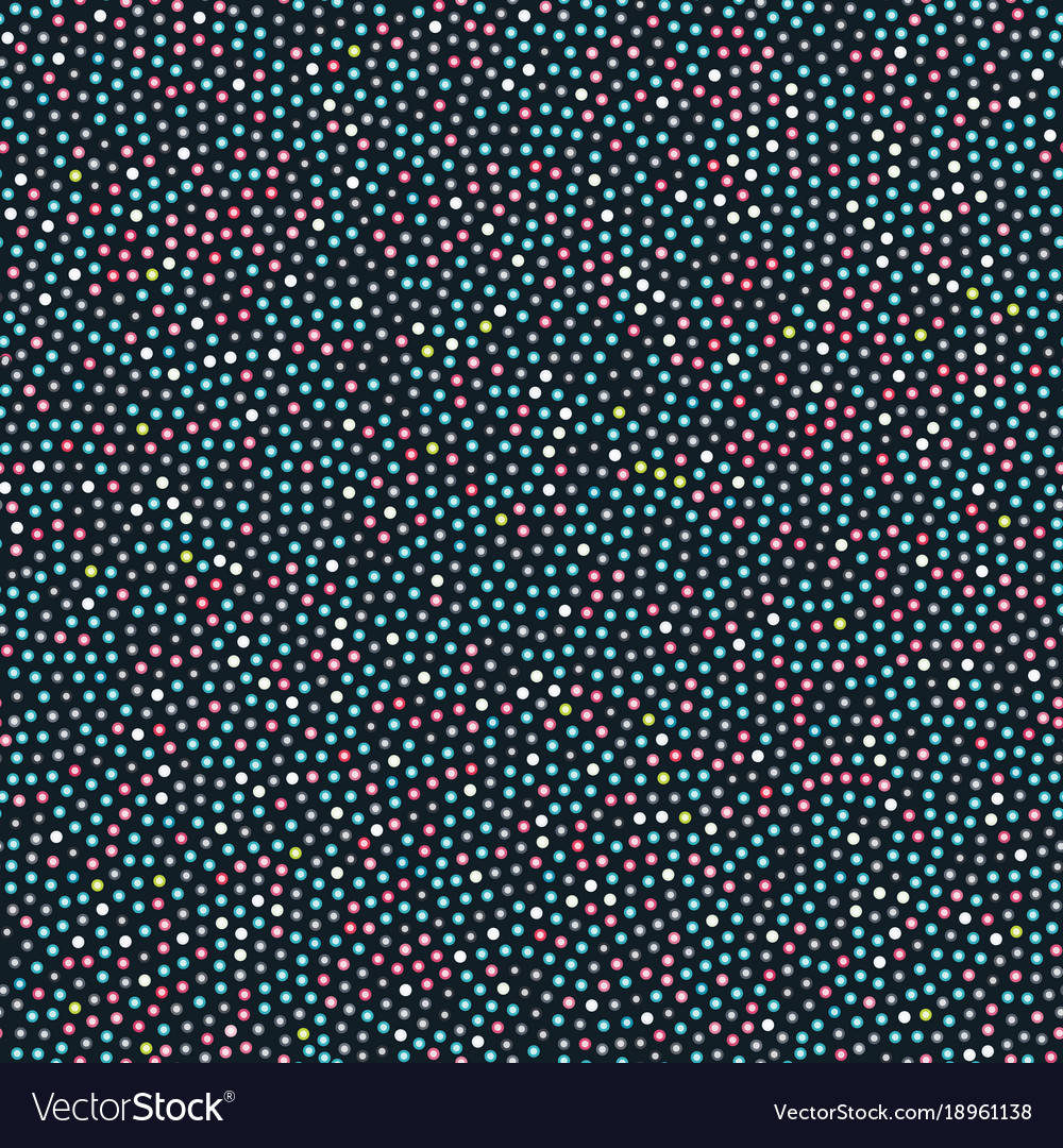 Multicolor dot pattern Royalty Free Vector Image