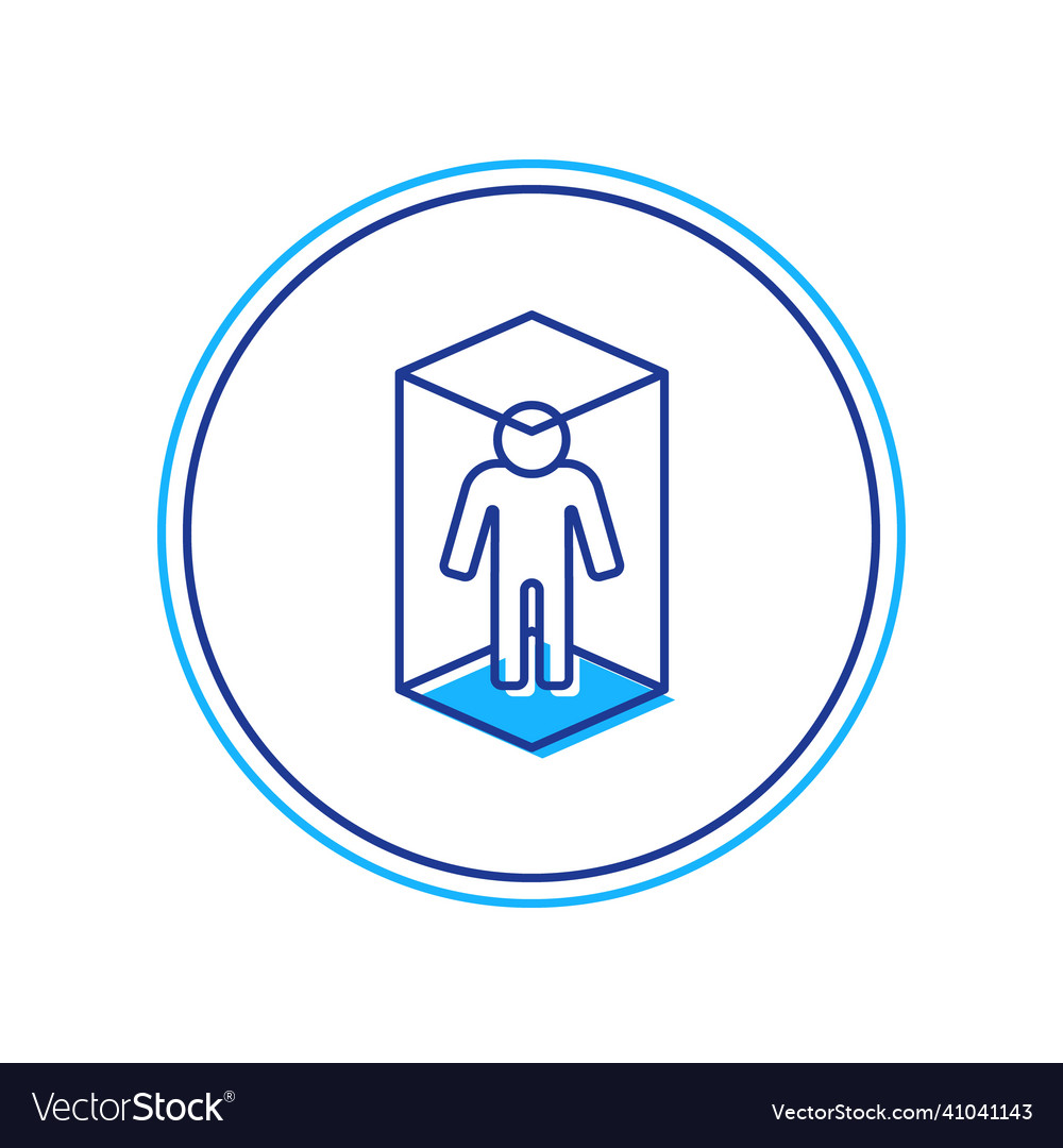 Filled outline 3d modeling icon isolated on white Vector Image Filled outline 3d modeling icon isolated on white Vector Image