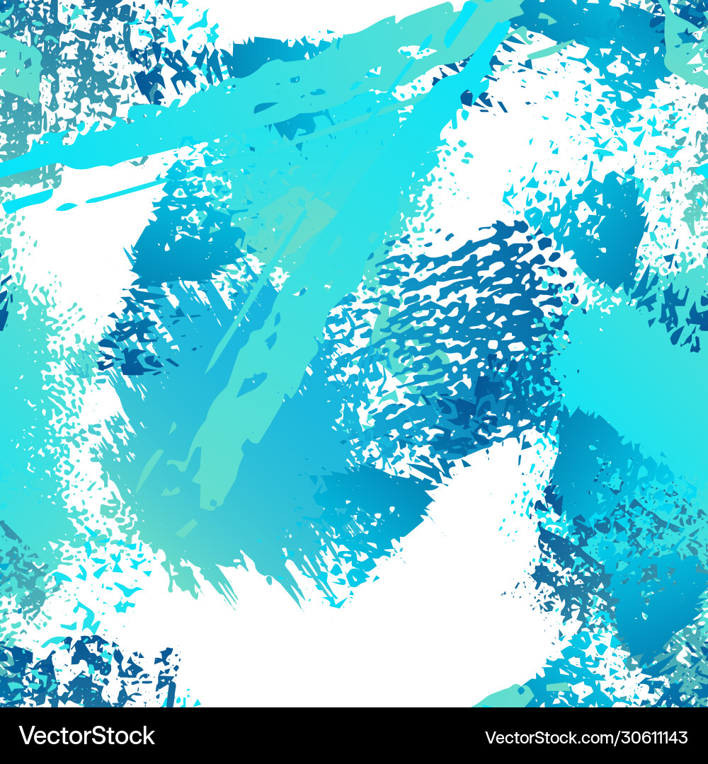 Grunge dry paint surface watercolor splatter Vector Image