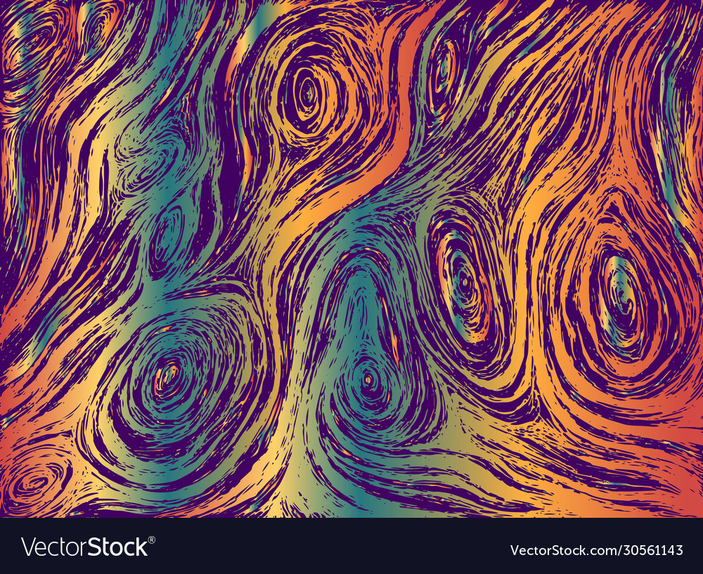 Psychedelic abstract waves decorative texture Vector Image Psychedelic abstract waves decorative texture Vector Image