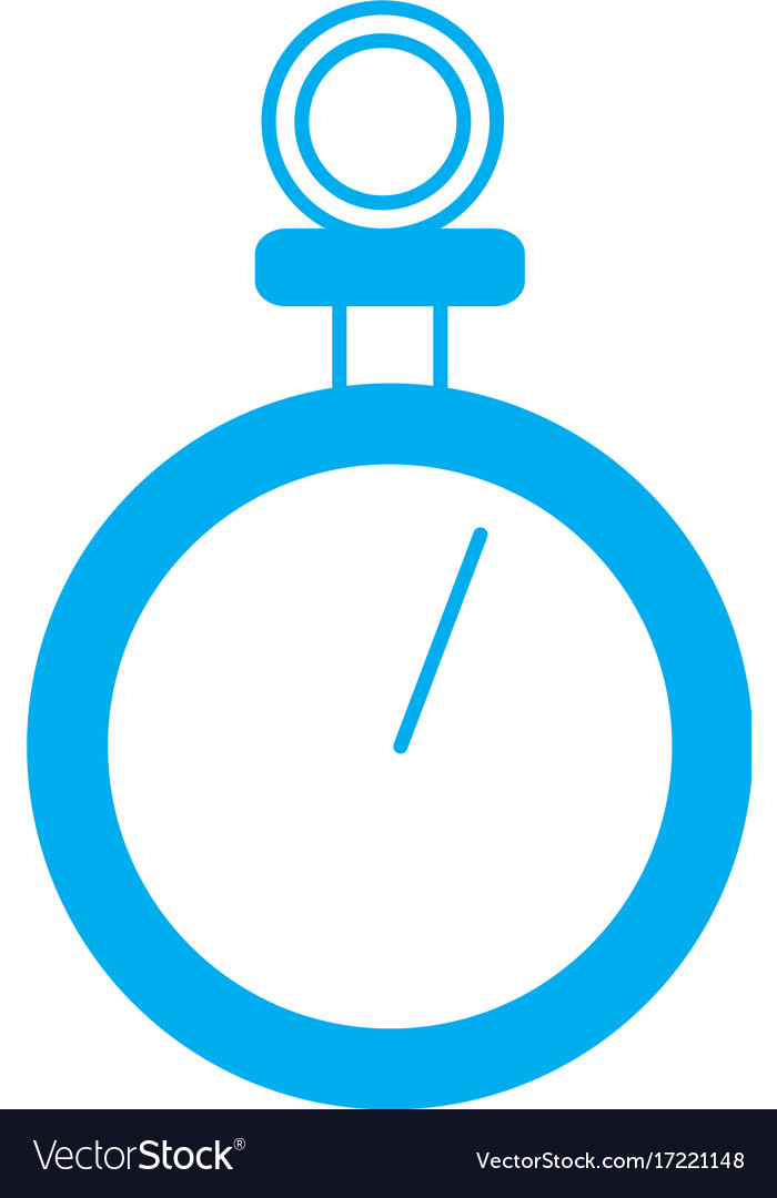 Timer chronometer symbol Royalty Free Vector Image