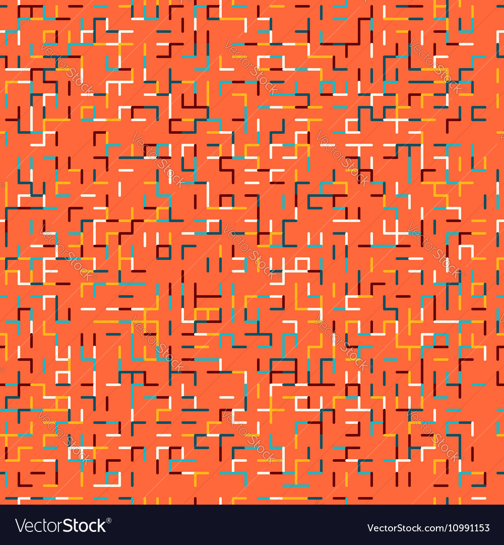 Abstract geometric background seamless pattern Vector Image