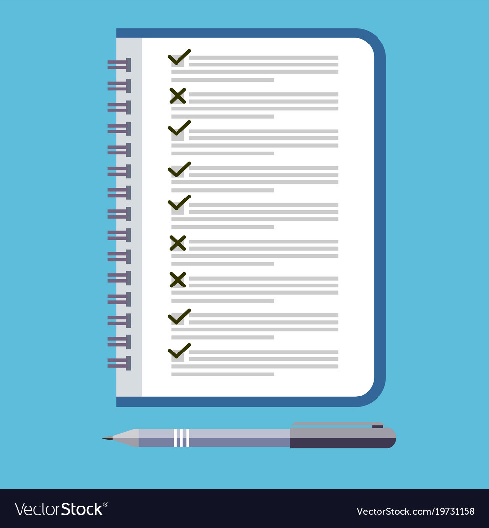 To do list icon design a checklist Royalty Free Vector Image