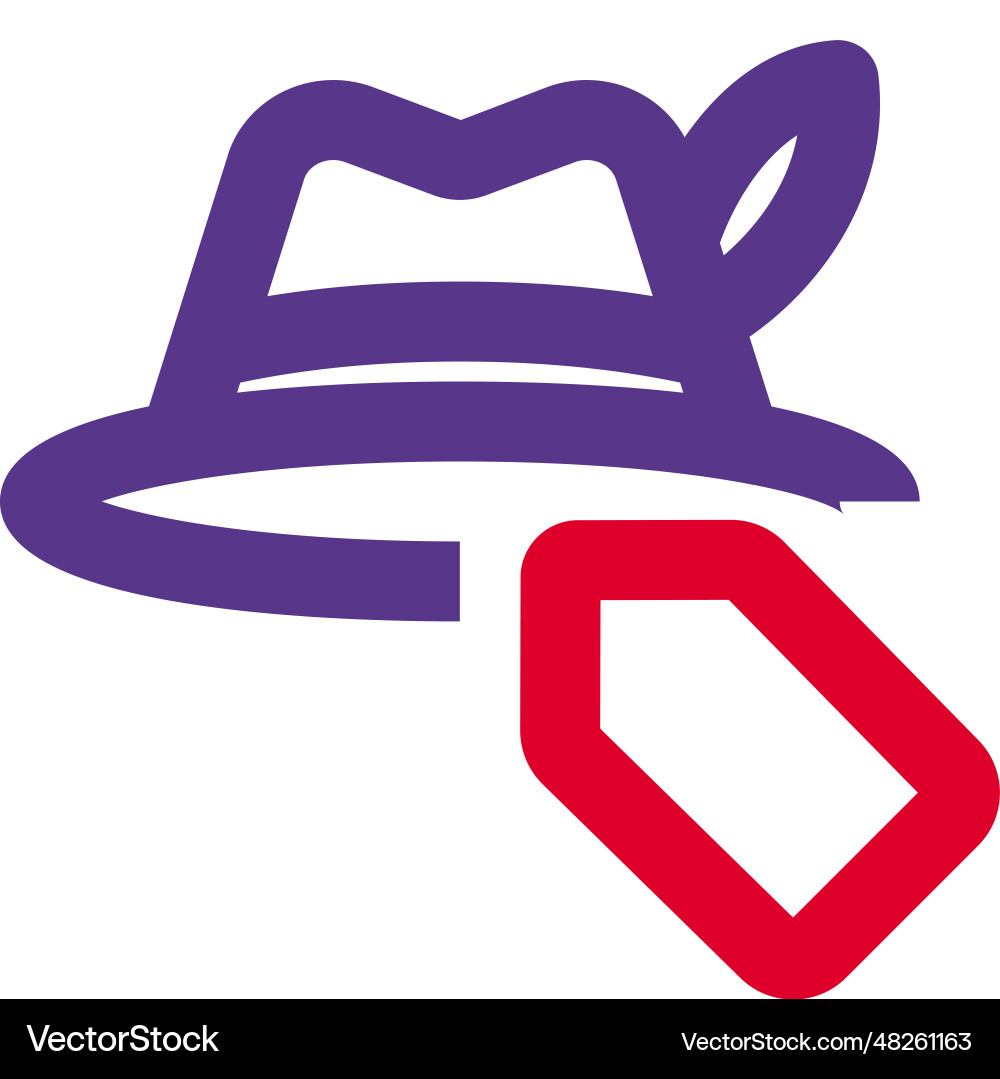 Funky hat available at discounted price Royalty Free Vector
