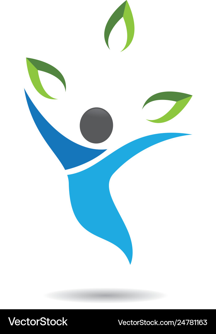 Human health symbol Royalty Free Vector Image - VectorStock