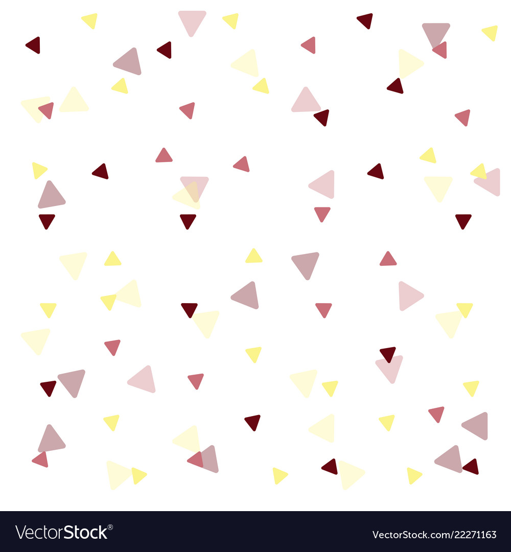 Pattern background triangle retro vintage design Vector Image