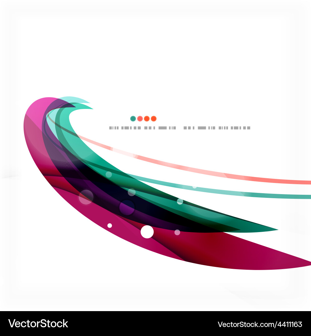 Purple and blue line design message board concept Vector Image