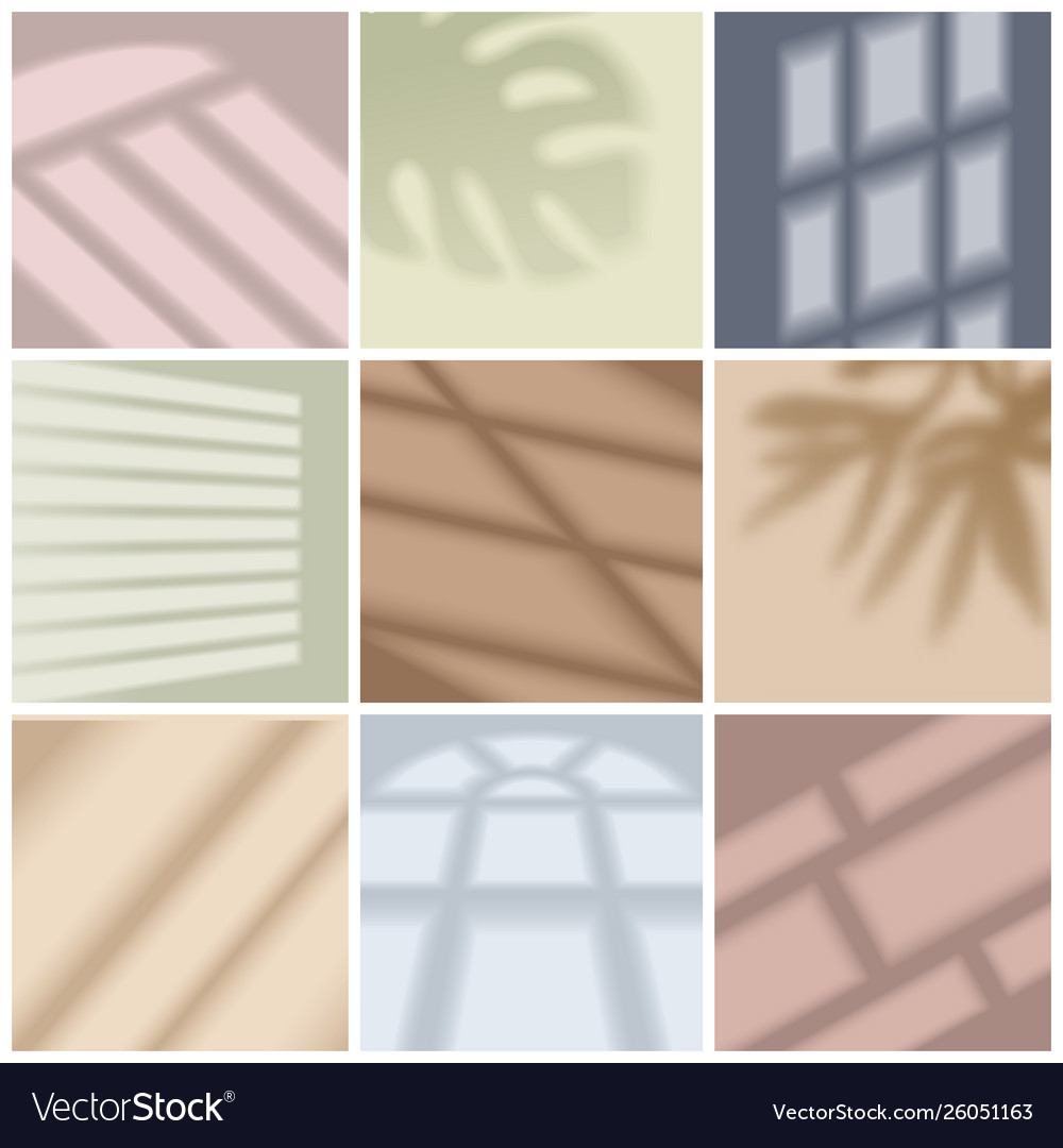 Window light set Royalty Free Vector Image - VectorStock