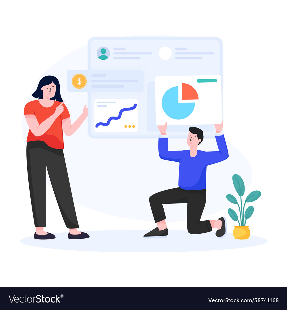 Data analytics Royalty Free Vector Image - VectorStock