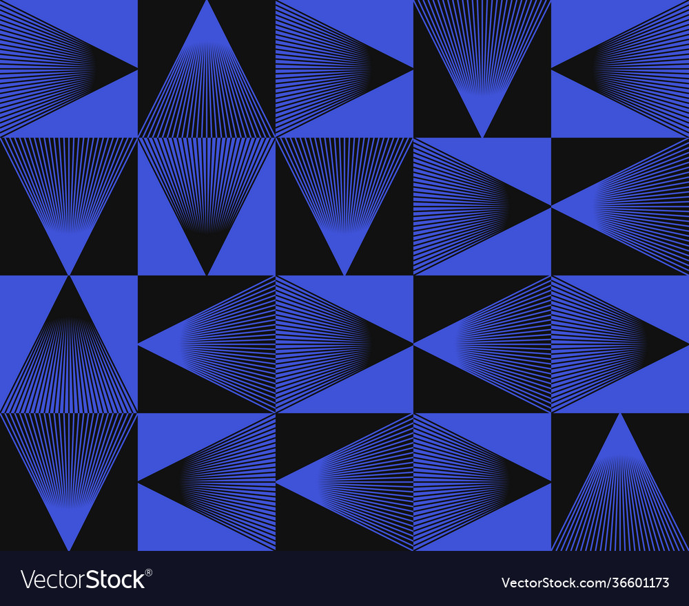 Abstract geometric pattern graphics with dynamic Vector Image