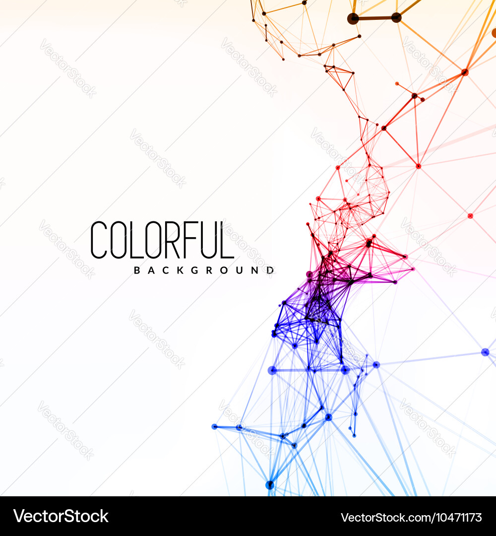 Abstract network connection background Royalty Free Vector