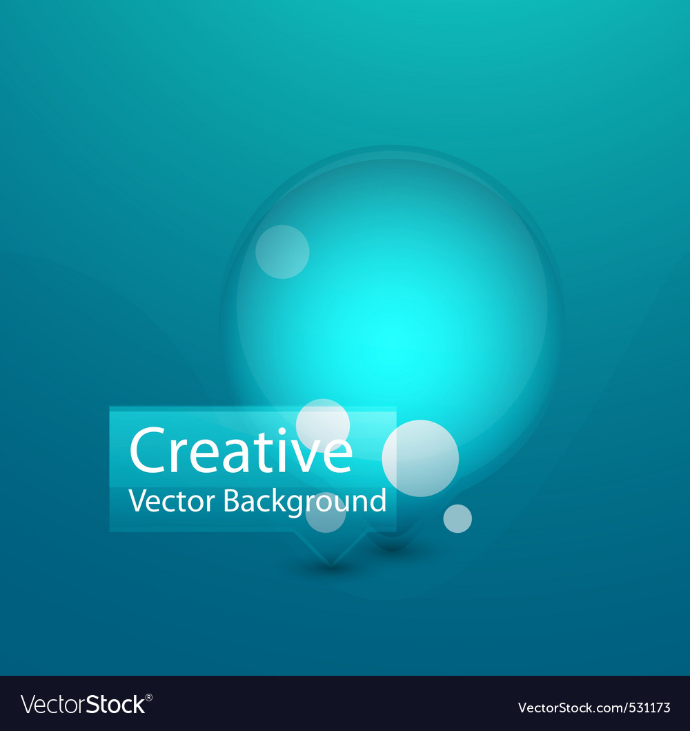 Bubble background Royalty Free Vector Image - VectorStock
