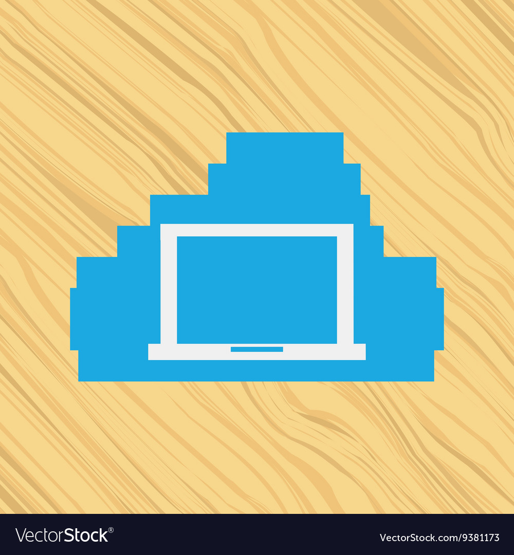 Computer technology design Royalty Free Vector Image