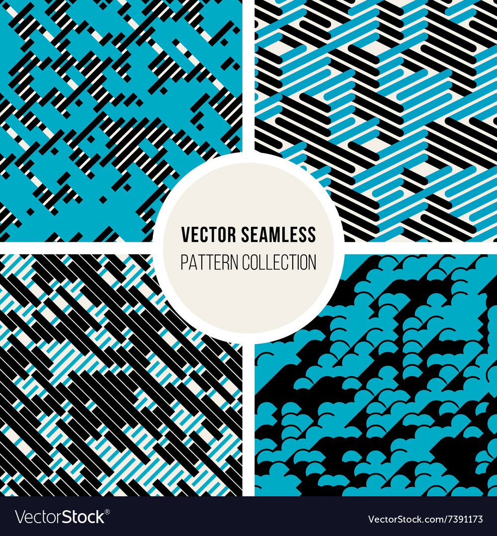 Seamless random parallel lines pattern Royalty Free Vector