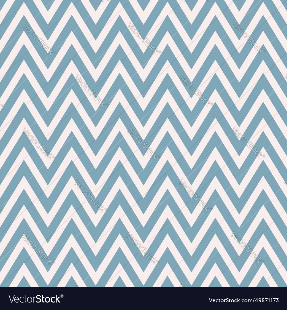 Zig zag blue color geometric pattern background Vector Image