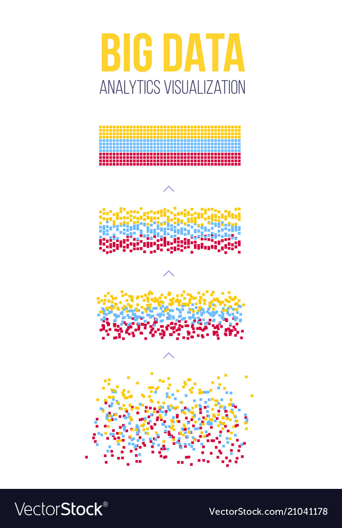 Creative of big data analysis Royalty Free Vector Image