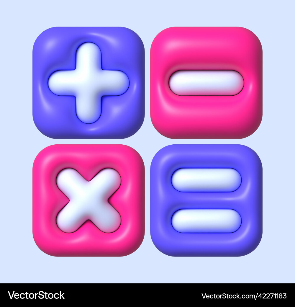 Calculator great design for any purposes Vector Image
