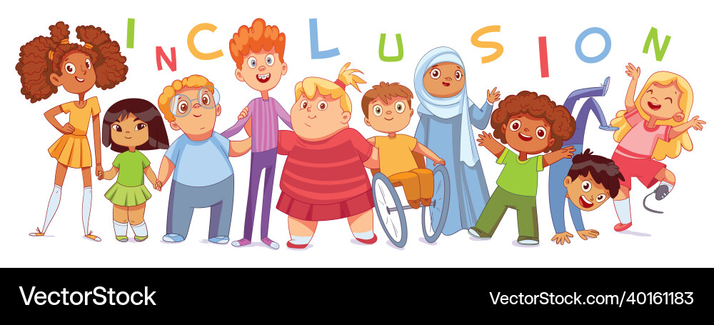 Concept diversity and inclusion group of multi Vector Image