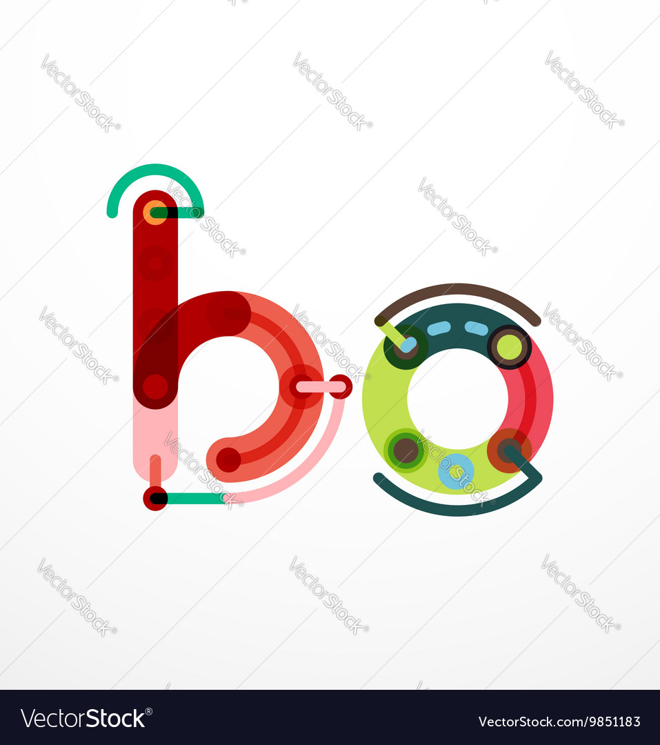 Letter concept Royalty Free Vector Image - VectorStock