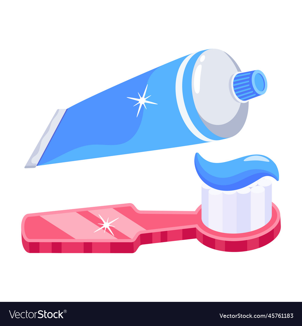 Toothpaste Royalty Free Vector Image - VectorStock