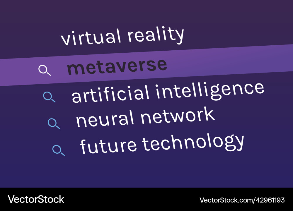 Search bar on virtual screen Royalty Free Vector Image