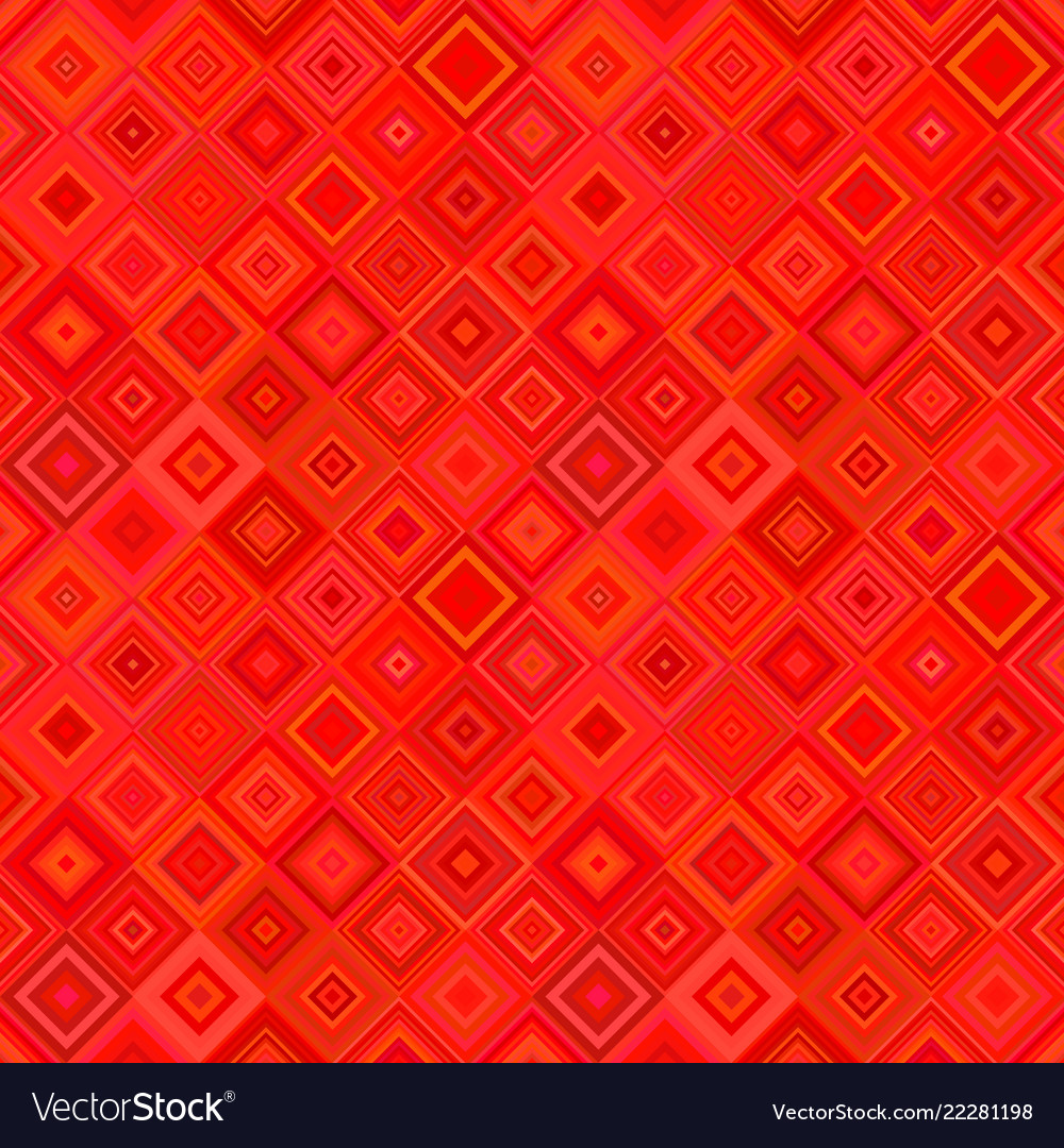Abstract seamless diagonal square mosaic pattern Vector Image