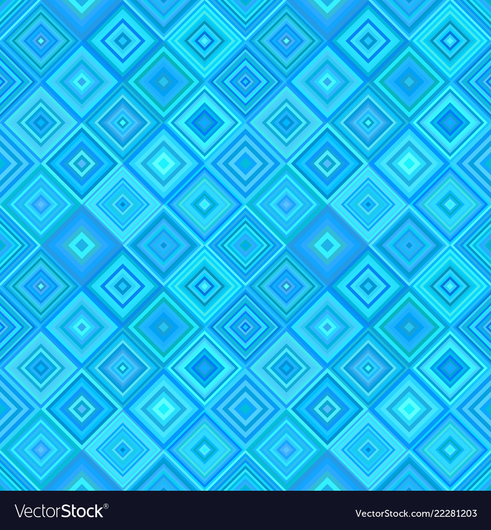 Abstract seamless diagonal square pattern - tile Vector Image