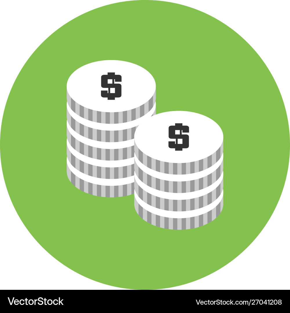Money logo design concept template icon symbol Vector Image