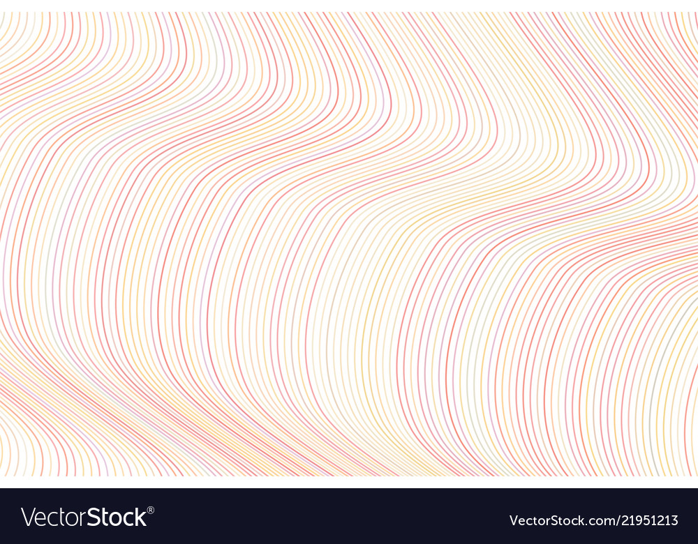 Geometric Conceptual Background Line Curve Wave Vector Image
