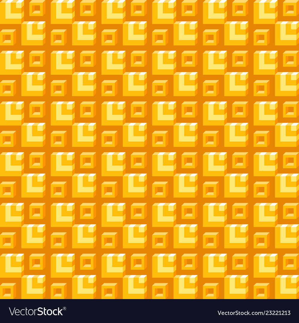 Geometric pattern seamless square simple Vector Image