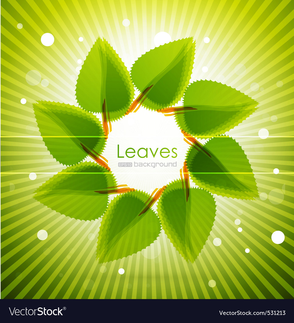 Nature background Royalty Free Vector Image - VectorStock