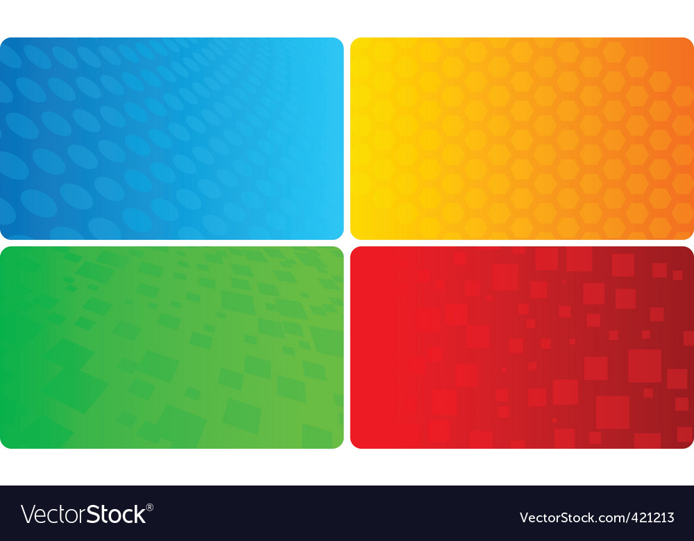 Set of abstract template Royalty Free Vector Image Set of abstract template Royalty Free Vector Image