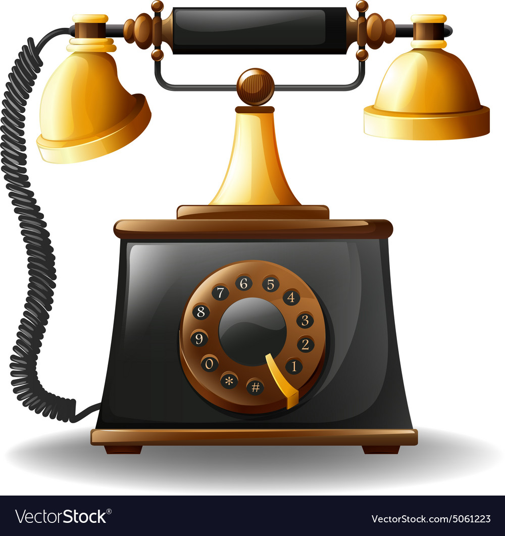 Telephone Royalty Free Vector Image - VectorStock