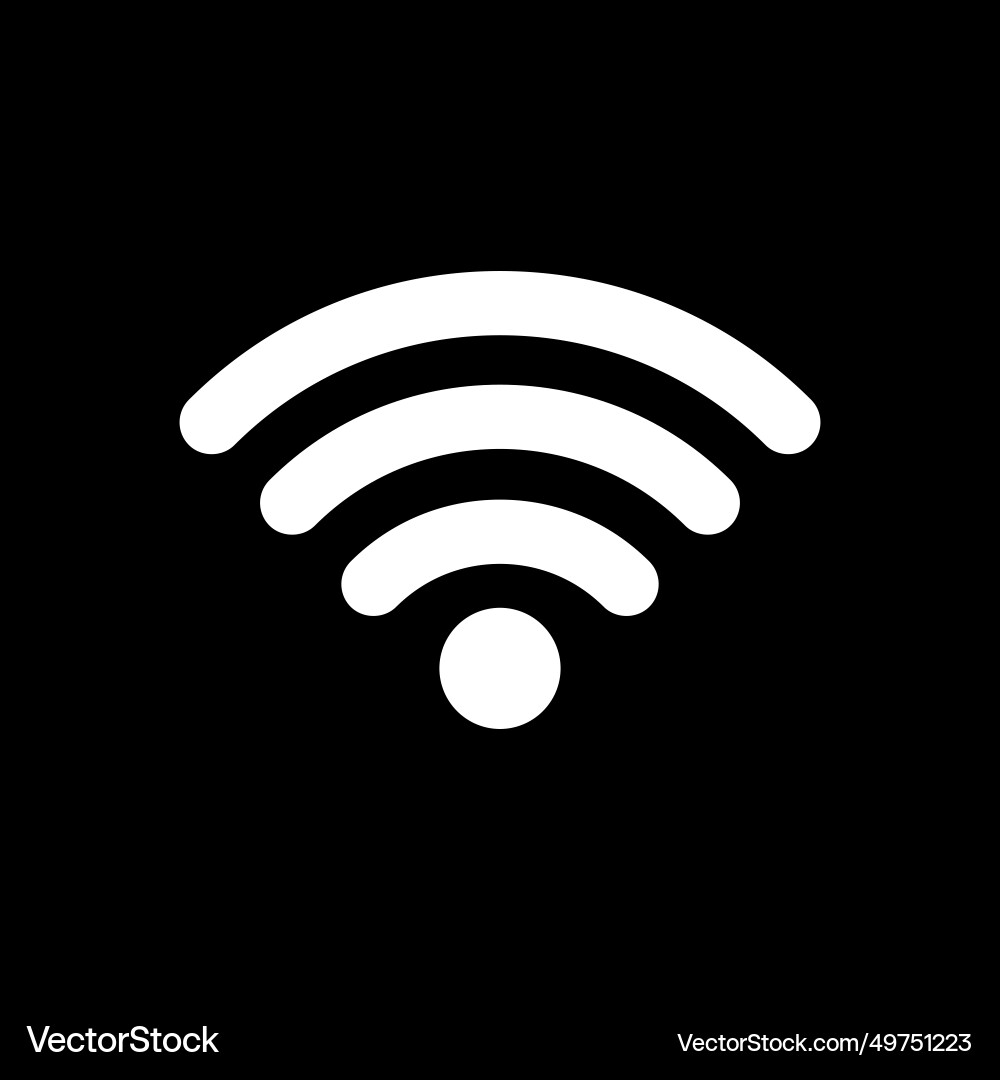 Wifi icon logo image Royalty Free Vector Image