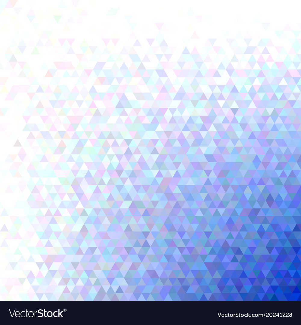 Geometric abstract regular triangle pattern Vector Image