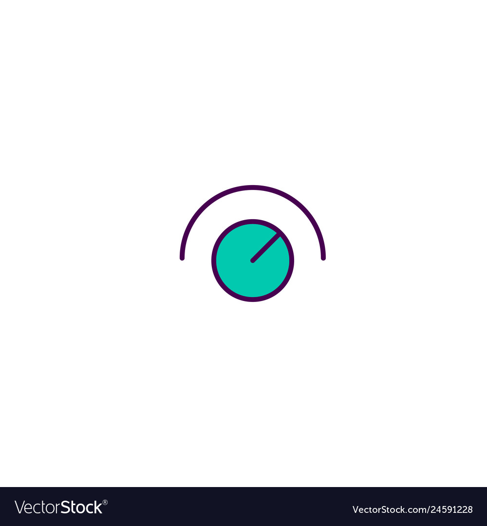 Volume control icon design essential icon design Vector Image