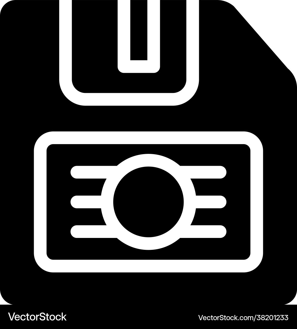Floppy disc Royalty Free Vector Image - VectorStock
