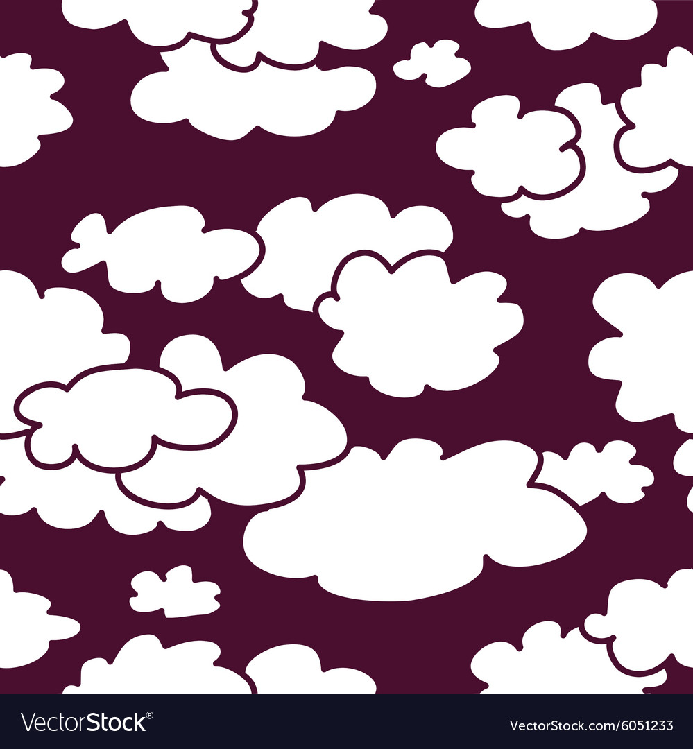Sky abstract seamless pattern background Vector Image