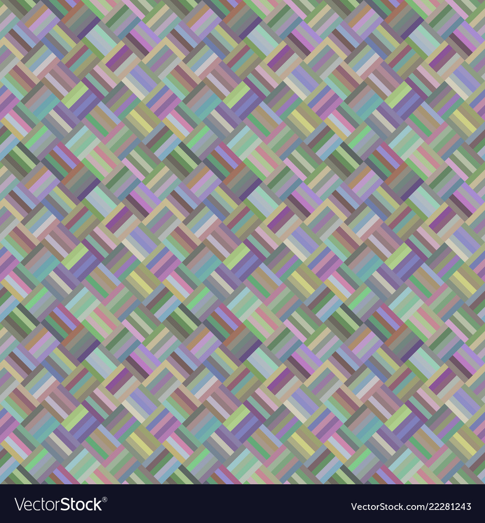 Colorful geometric diagonal rectangle pattern Vector Image