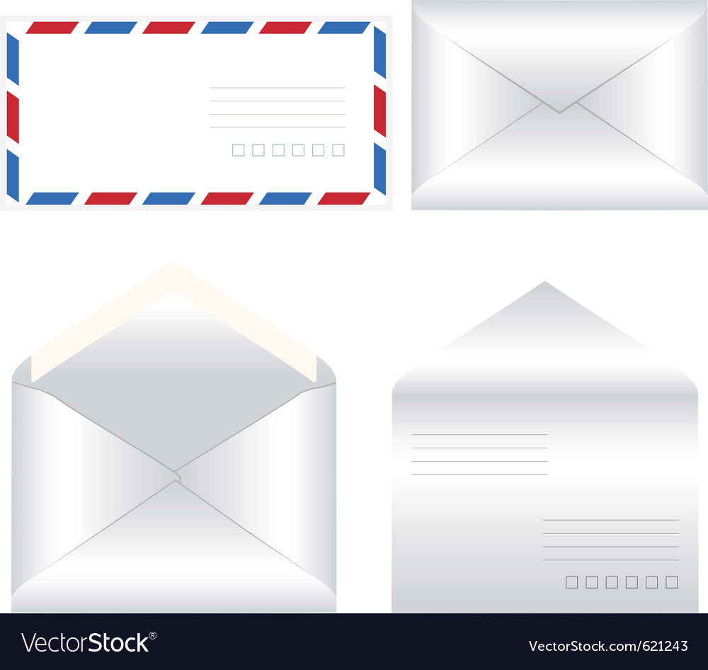 Envelopes Royalty Free Vector Image - VectorStock