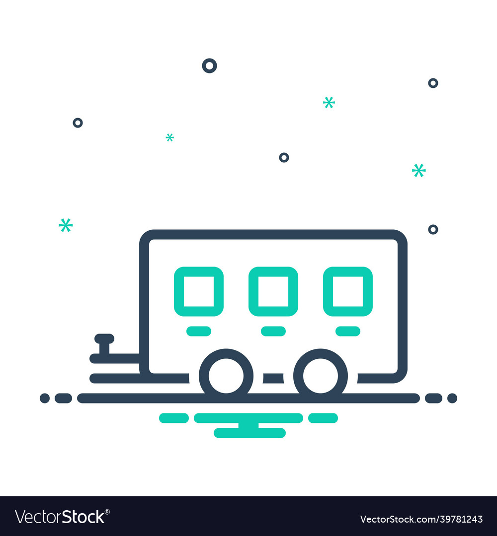 Trailers Royalty Free Vector Image - VectorStock