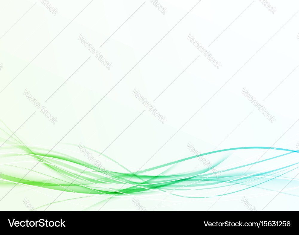 Bright fresh abstract futuristic modern lines Vector Image