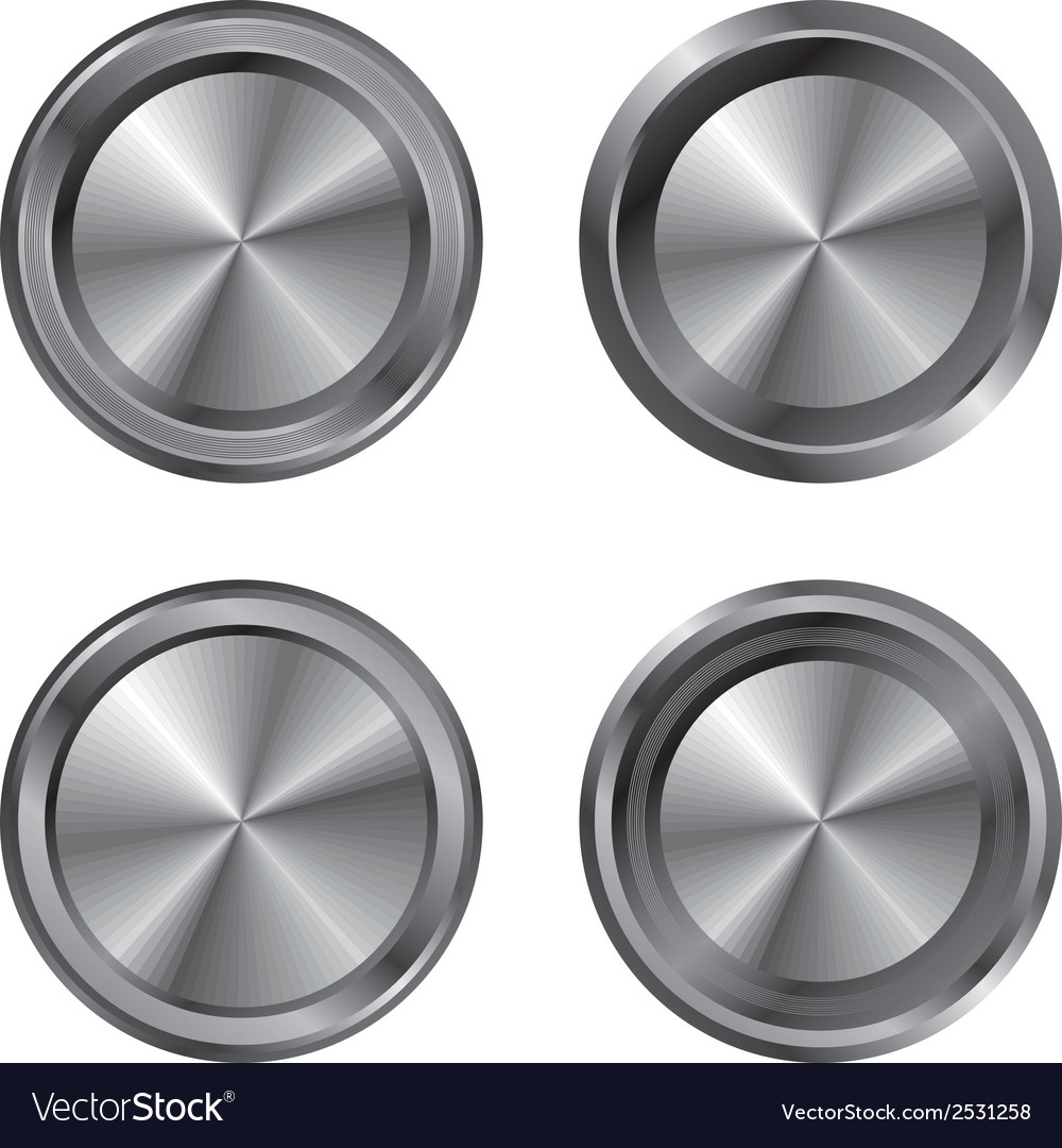 Button design Royalty Free Vector Image - VectorStock