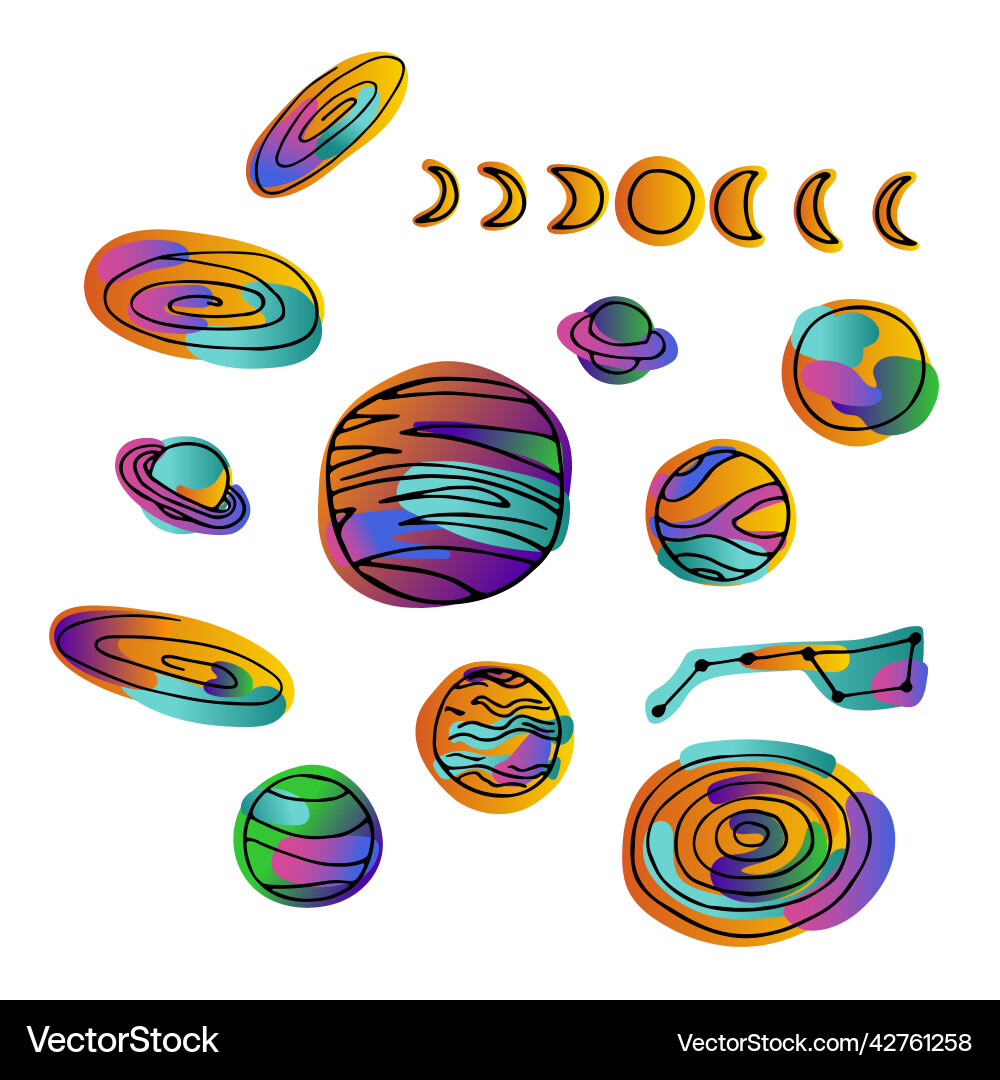 Planet Doodles On Hands