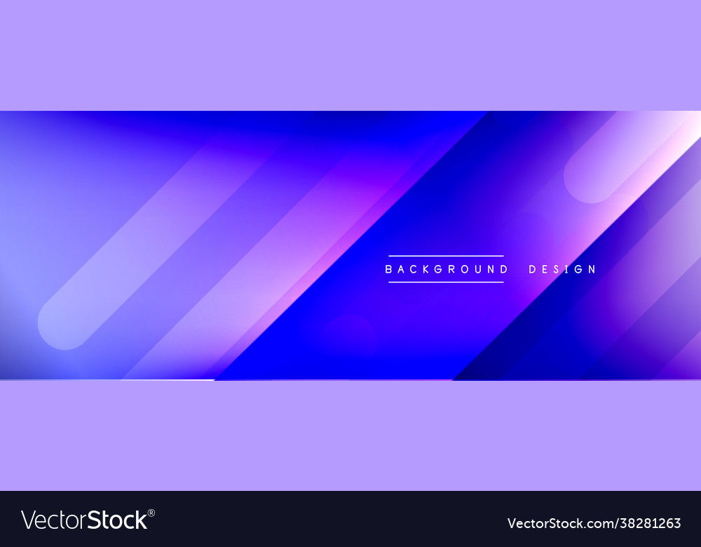 Dynamic lines abstract background 3d shadow Vector Image