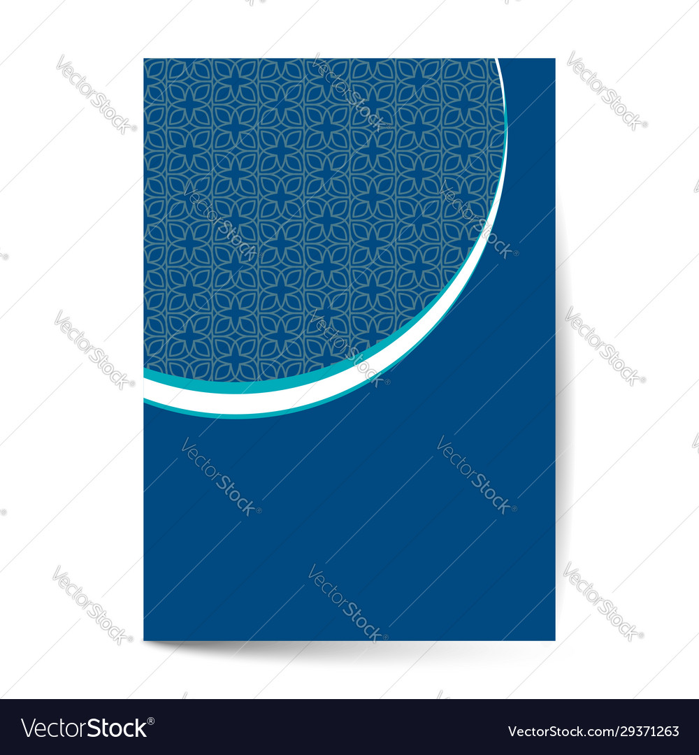 Luxury premium design cover page financial annual Vector Image