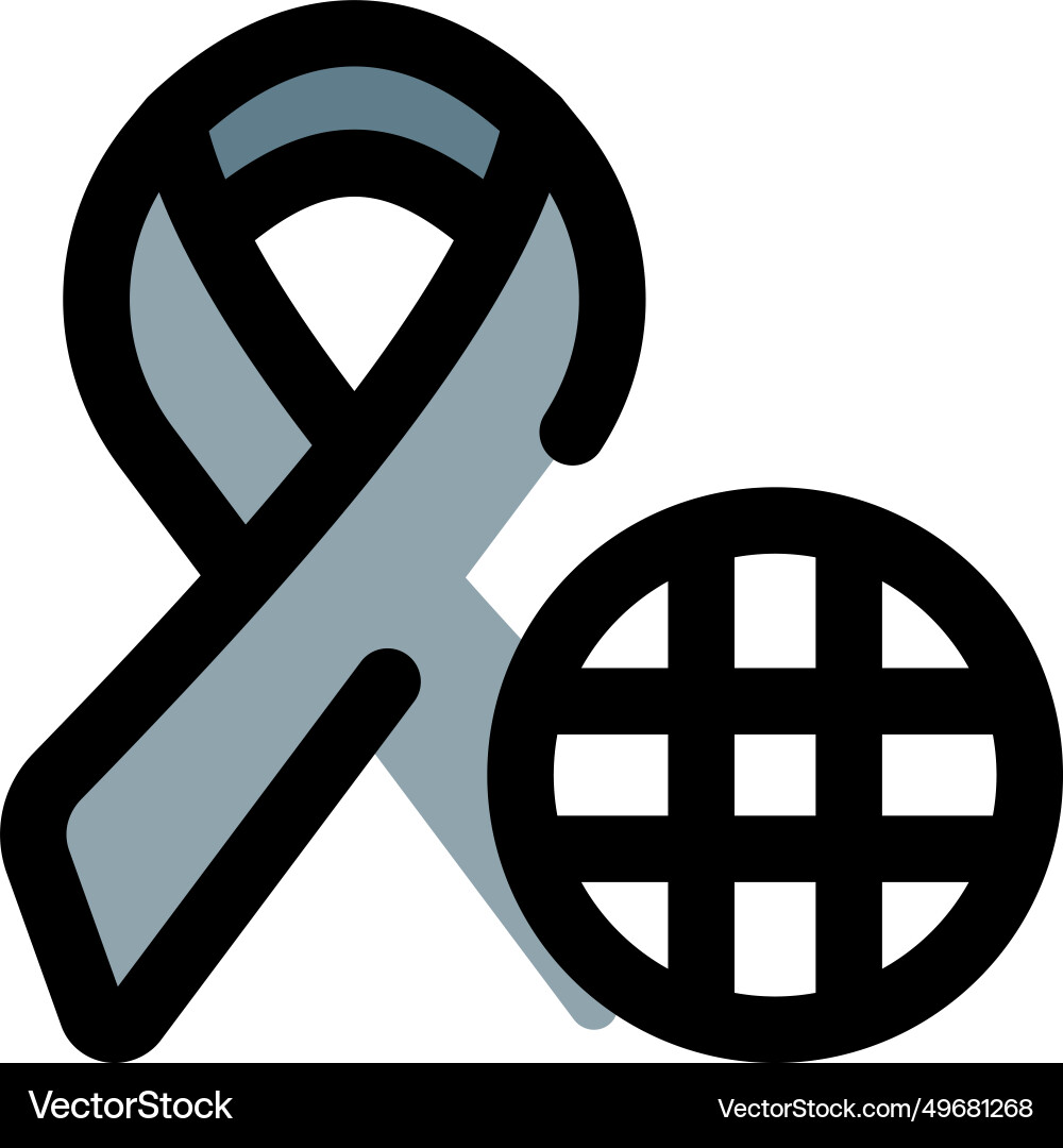 Cancer patient increases by exponential growth Vector Image